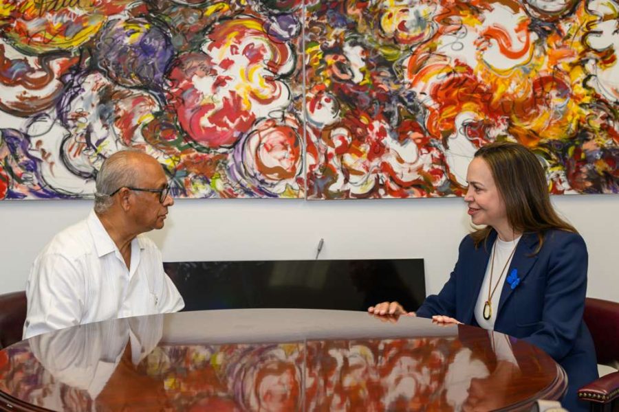 María Corina Machado se reunió con el secretario general de la OEA ...